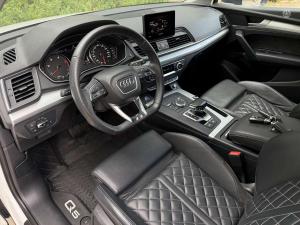 White Audi Q5 2017 in Prienai, with an engine capacity of 2.00 L and mileage of 219 thousand km for 18950 €, photo 25 on AUTOMOTO.COM.LV