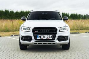White Audi Q5 2017 in Klaipeda, with an engine capacity of 3.00 L and mileage of 194 thousand km for 14999 €, photo 4 on AUTOMOTO.COM.LV