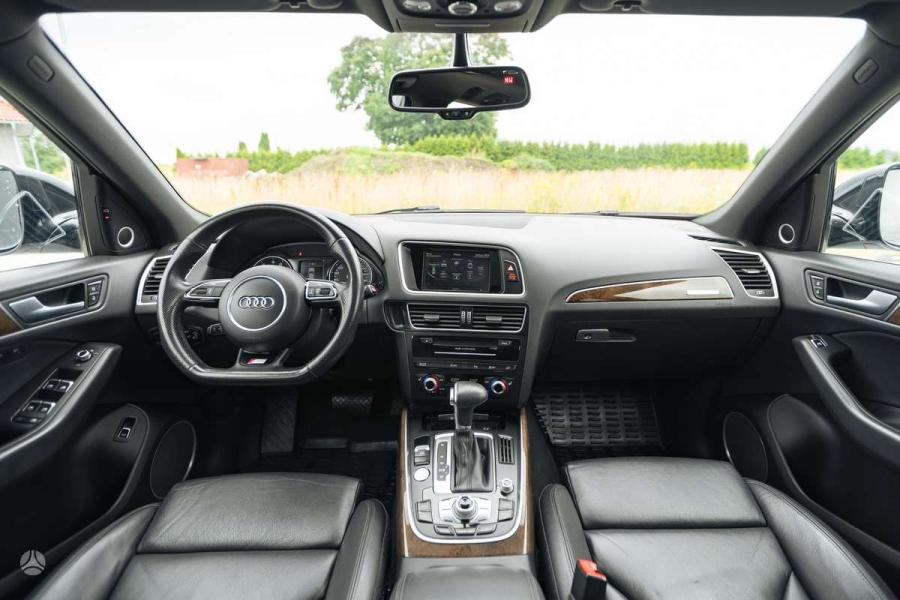 White Audi Q5 2017 in Klaipeda, with an engine capacity of 3.00 L and mileage of 194 thousand km for 14999 €, photo 31 on AUTOMOTO.COM.LV