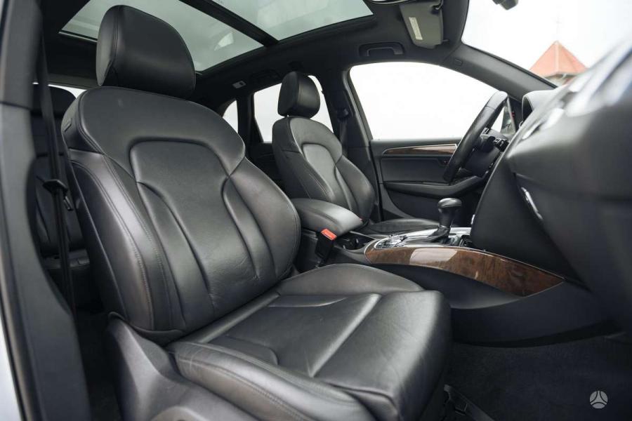 White Audi Q5 2017 in Klaipeda, with an engine capacity of 3.00 L and mileage of 194 thousand km for 14999 €, photo 34 on AUTOMOTO.COM.LV