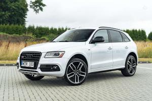 Balts Audi Q5 2017 Klaipėda, ar dzinēja tilpumu 3.00 L un nobraukumu 194 tūkst. km par 14999 €, foto  vietnē AUTOMOTO.COM.LV