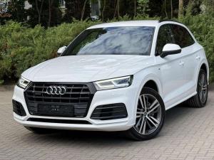 White Audi Q5 2017 in Prienai, with an engine capacity of 2.00 L and mileage of 202 thousand km for 21950 €, photo 3 on AUTOMOTO.COM.LV