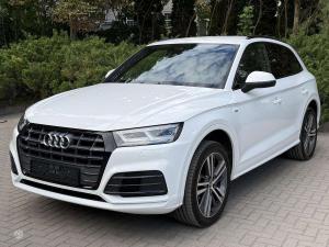 White Audi Q5 2017 in Prienai, with an engine capacity of 2.00 L and mileage of 202 thousand km for 21950 €, photo 10 on AUTOMOTO.COM.LV