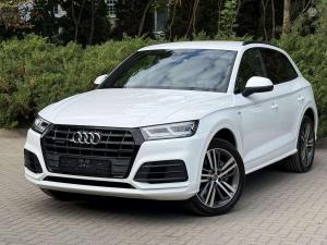 White Audi Q5 2017 in Prienai, with an engine capacity of 2.00 L and mileage of 202 thousand km for 21950 €, photo 11 on AUTOMOTO.COM.LV