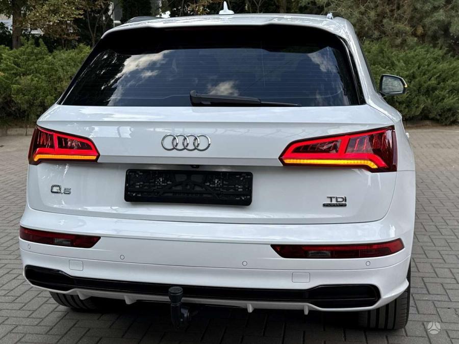White Audi Q5 2017 in Prienai, with an engine capacity of 2.00 L and mileage of 202 thousand km for 21950 €, photo 20 on AUTOMOTO.COM.LV