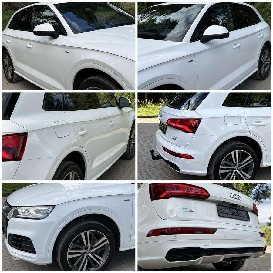 White Audi Q5 2017 in Prienai, with an engine capacity of 2.00 L and mileage of 202 thousand km for 21950 €, photo 21 on AUTOMOTO.COM.LV