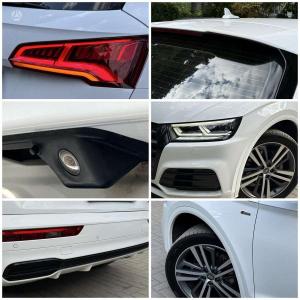 White Audi Q5 2017 in Prienai, with an engine capacity of 2.00 L and mileage of 202 thousand km for 21950 €, photo 22 on AUTOMOTO.COM.LV