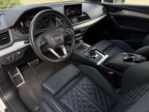 White Audi Q5 2017 in Prienai, with an engine capacity of 2.00 L and mileage of 202 thousand km for 21950 €, photo 24 on AUTOMOTO.COM.LV
