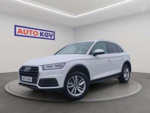 White Audi Q5 2017 in Vilnius, with an engine capacity of 2.00 L and mileage of 103 thousand km for 20999 €, photo  on AUTOMOTO.COM.LV