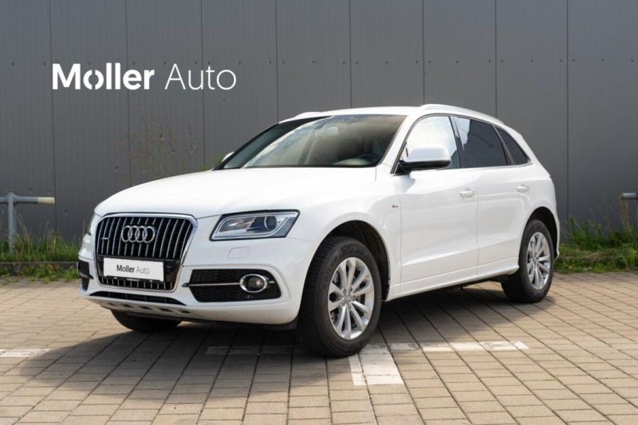 Balts Audi Q5 2017 Viļņa, ar dzinēja tilpumu 2.00 L un nobraukumu 181 tūkst. km par 14900 €, foto 1 vietnē AUTOMOTO.COM.LV