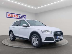 White Audi Q5 2017 in Vilnius, with an engine capacity of 2.00 L and mileage of 103 thousand km for 20999 €, photo 8 on AUTOMOTO.COM.LV
