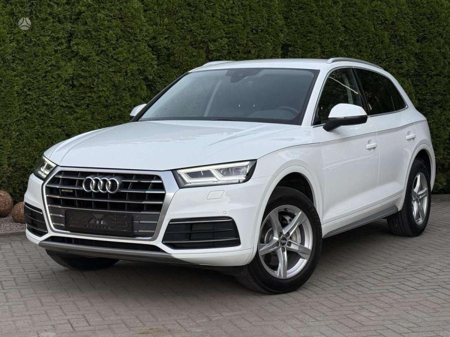 White Audi Q5 2017 in Jonava, with an engine capacity of 1.97 L and mileage of 219 thousand km for 18700 €, photo 3 on AUTOMOTO.COM.LV