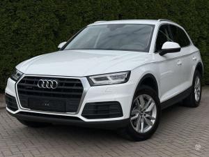 White Audi Q5 2017 in Jonava, with an engine capacity of 1.97 L and mileage of 193 thousand km for 18900 €, photo 3 on AUTOMOTO.COM.LV
