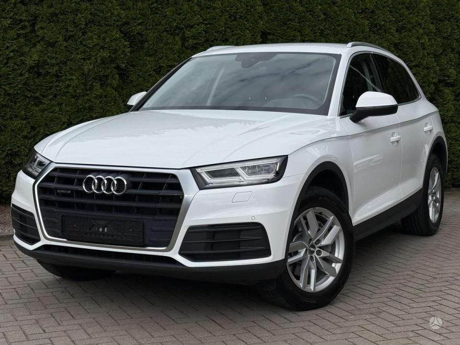 White Audi Q5 2017 in Jonava, with an engine capacity of 1.97 L and mileage of 193 thousand km for 18900 €, photo 3 on AUTOMOTO.COM.LV