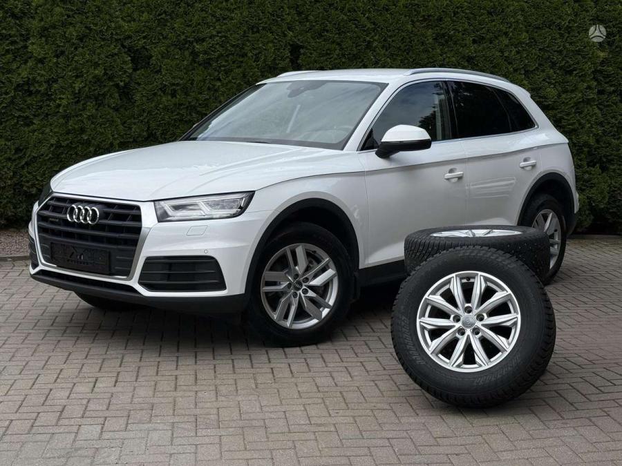 White Audi Q5 2017 in Jonava, with an engine capacity of 1.97 L and mileage of 193 thousand km for 18900 €, photo 12 on AUTOMOTO.COM.LV