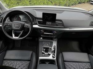 White Audi Q5 2017 in Jonava, with an engine capacity of 1.97 L and mileage of 193 thousand km for 18900 €, photo 21 on AUTOMOTO.COM.LV