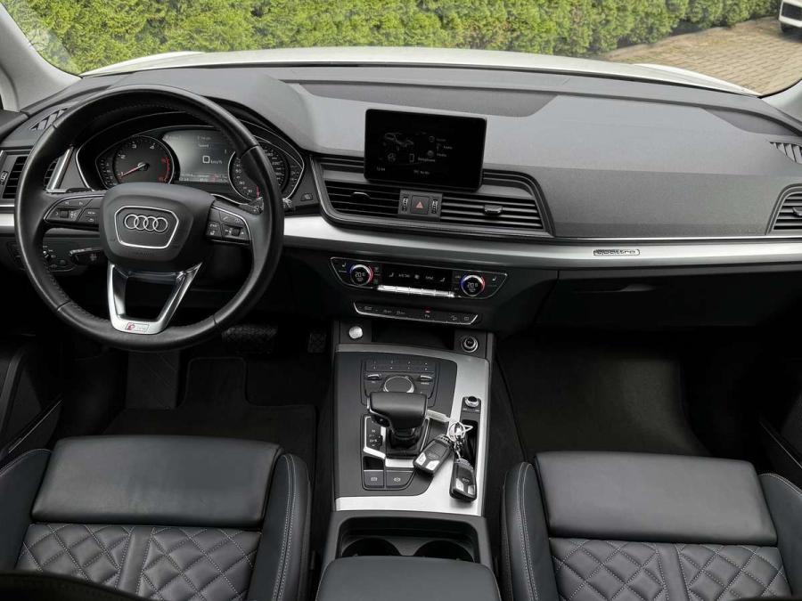 White Audi Q5 2017 in Jonava, with an engine capacity of 1.97 L and mileage of 193 thousand km for 18900 €, photo 21 on AUTOMOTO.COM.LV