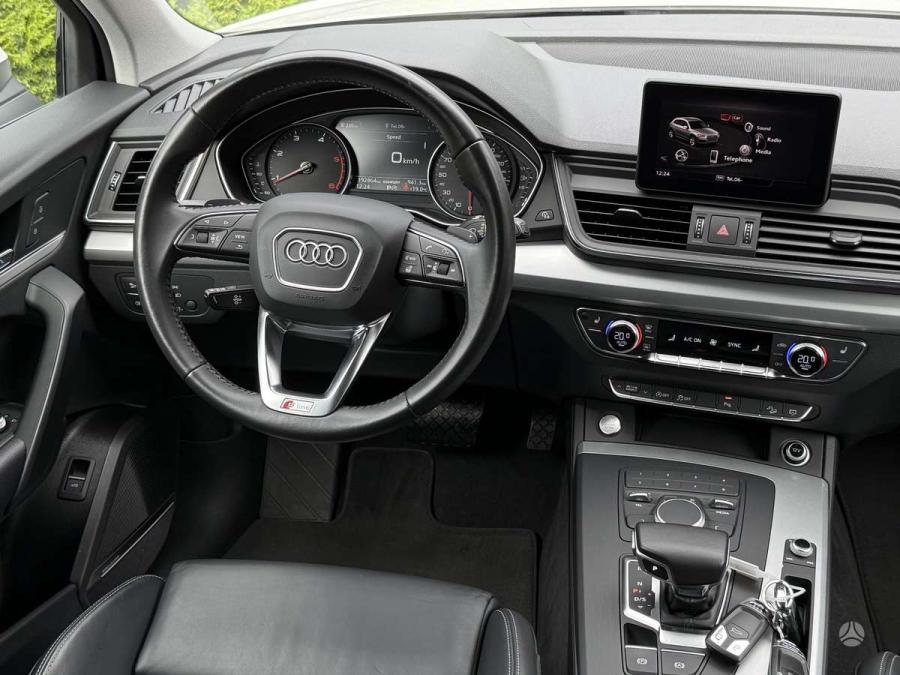 White Audi Q5 2017 in Jonava, with an engine capacity of 1.97 L and mileage of 193 thousand km for 18900 €, photo 22 on AUTOMOTO.COM.LV