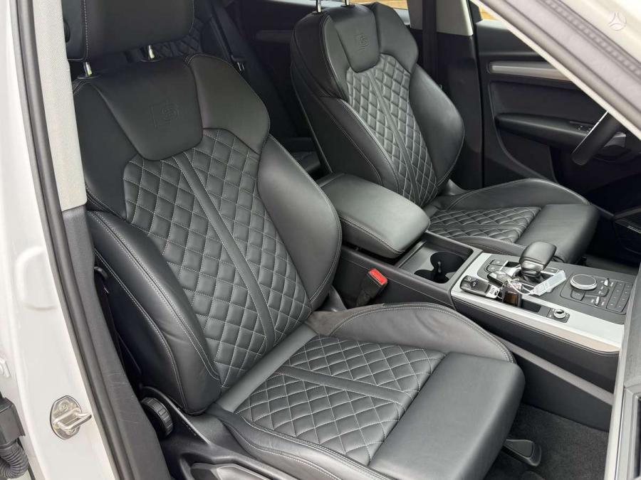 White Audi Q5 2017 in Jonava, with an engine capacity of 1.97 L and mileage of 193 thousand km for 18900 €, photo 26 on AUTOMOTO.COM.LV