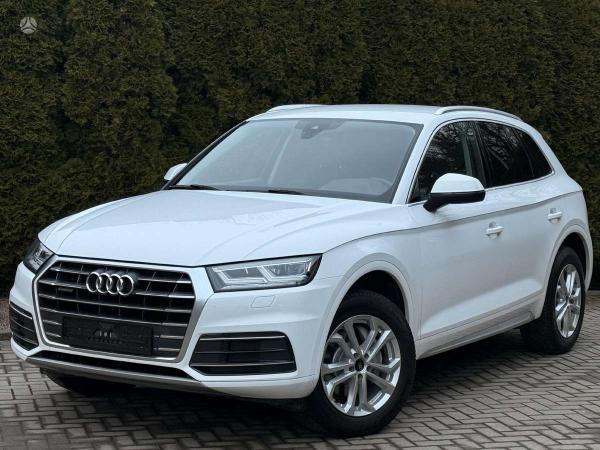 White Audi Q5 2018 in Jonava, with an engine capacity of 1.97 L and mileage of 197 thousand km for 19950 €, photo 1 on AUTOMOTO.COM.LV