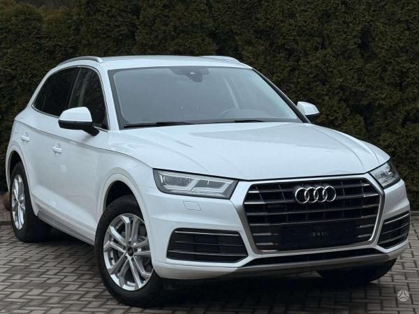 White Audi Q5 2018 in Jonava, with an engine capacity of 1.97 L and mileage of 197 thousand km for 19950 €, photo 4 on AUTOMOTO.COM.LV