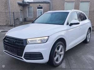White Audi Q5 2018 in Klaipeda, with an engine capacity of 1.98 L and mileage of 134 thousand km for 18200 €, photo  on AUTOMOTO.COM.LV