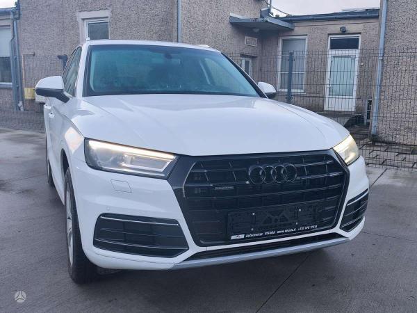 White Audi Q5 2018 in Klaipeda, with an engine capacity of 1.98 L and mileage of 134 thousand km for 18200 €, photo 4 on AUTOMOTO.COM.LV