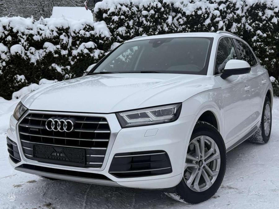 Balts Audi Q5 2018 Jonava, ar dzinēja tilpumu 1.97 L un nobraukumu 197 tūkst. km par 19950 €, foto 1 vietnē AUTOMOTO.COM.LV