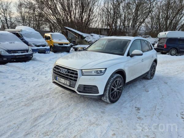 Balts Audi Q5 2018 Rīga, ar dzinēja tilpumu 2.00 L un nobraukumu 83 tūkst. km par 29490 €, foto 4 vietnē AUTOMOTO.COM.LV