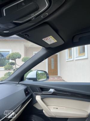 White Audi Q5 2018 in Kaunas, with an engine capacity of 2.00 L and mileage of 102 thousand km for 18650 €, photo 8 on AUTOMOTO.COM.LV