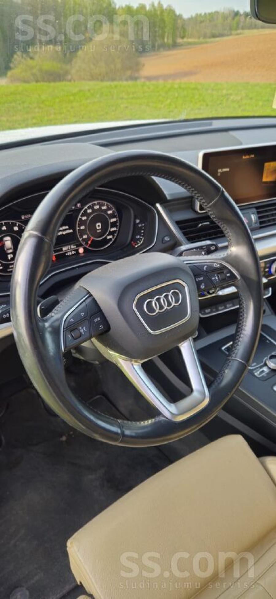 White Audi Q5 2018 in Riga, with an engine capacity of 2.00 L and mileage of 225 thousand km for 19990 €, photo 10 on AUTOMOTO.COM.LV