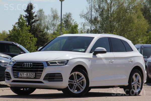 White Audi Q5 2018 in Tukums, with an engine capacity of 2.00 L and mileage of 0 thousand km for 21000 €, photo 1 on AUTOMOTO.COM.LV