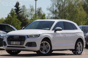 Белый Ауди Ку 5 2018 в Тукумс, объемом двигателя 2.00 л и пробегом 0 тыс. км за 21000 €, фото  на AUTOMOTO.COM.LV