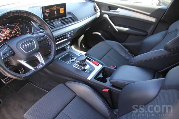 White Audi Q5 2018 in Tukums, with an engine capacity of 2.00 L and mileage of 0 thousand km for 21000 €, photo 9 on AUTOMOTO.COM.LV