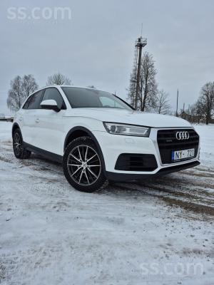 Balts Audi Q5 2018 Talsi, ar dzinēja tilpumu 2.00 L un nobraukumu 84 tūkst. km par 22000 €, foto  vietnē AUTOMOTO.COM.LV