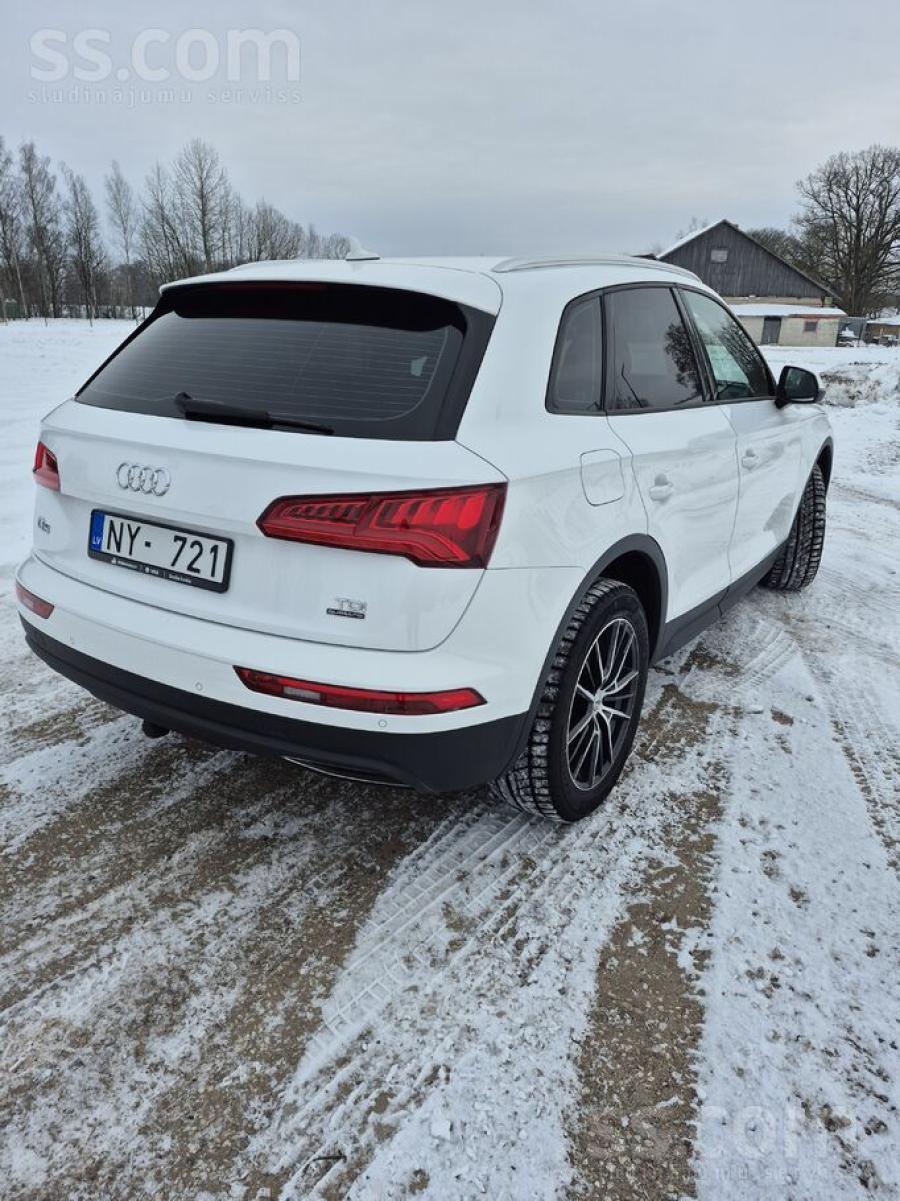 Balts Audi Q5 2018 Talsi, ar dzinēja tilpumu 2.00 L un nobraukumu 84 tūkst. km par 22000 €, foto 4 vietnē AUTOMOTO.COM.LV