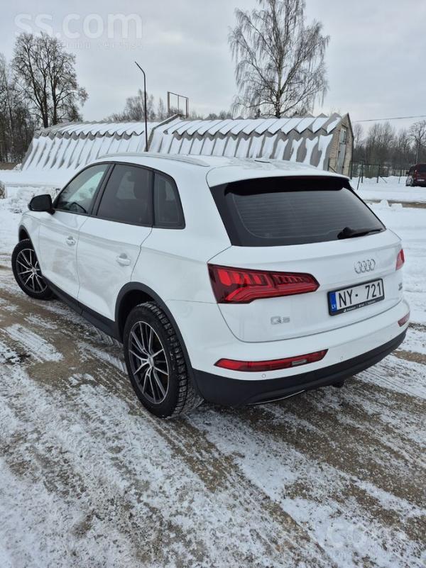 Balts Audi Q5 2018 Talsi, ar dzinēja tilpumu 2.00 L un nobraukumu 84 tūkst. km par 22000 €, foto 4 vietnē AUTOMOTO.COM.LV