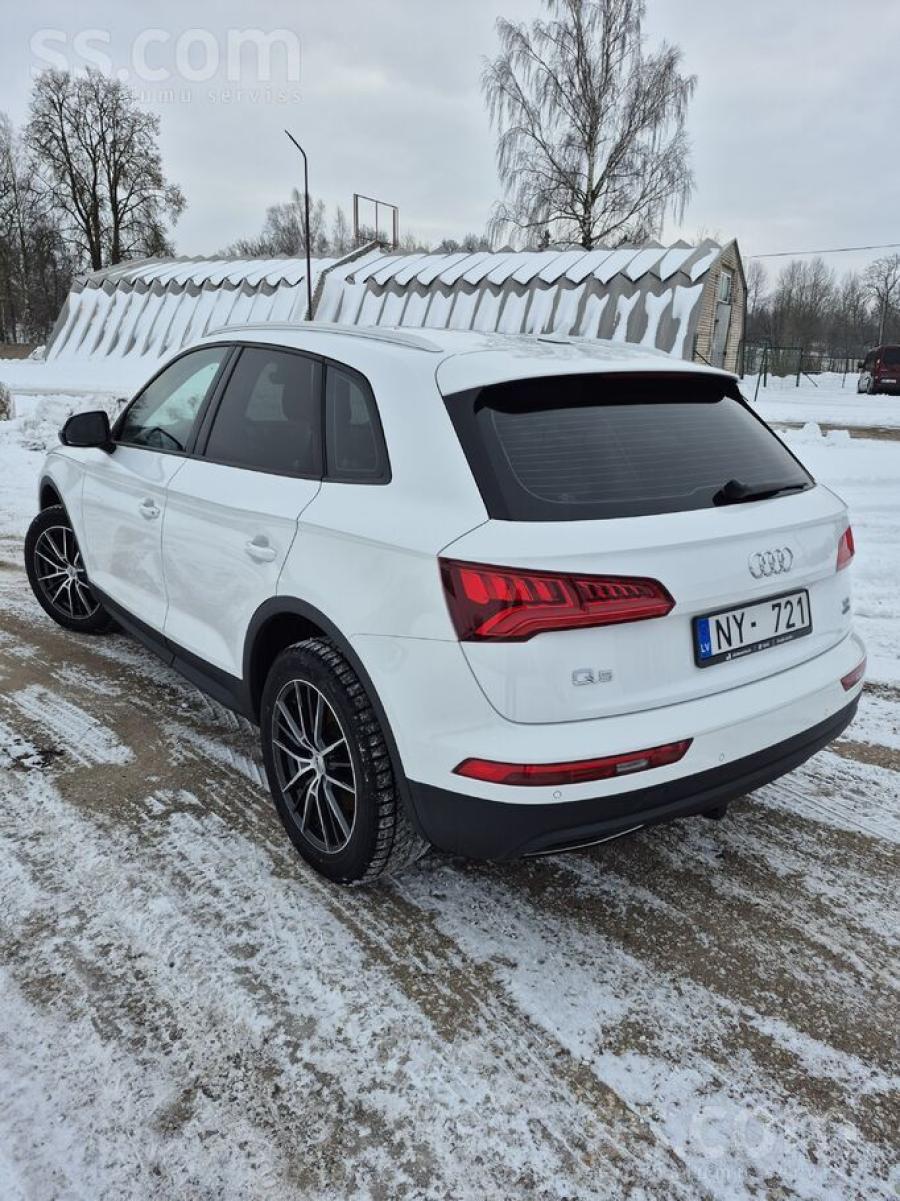 Balts Audi Q5 2018 Talsi, ar dzinēja tilpumu 2.00 L un nobraukumu 84 tūkst. km par 22000 €, foto 5 vietnē AUTOMOTO.COM.LV