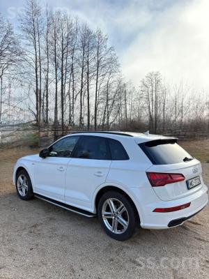 Balts Audi Q5 2018 Rīga, ar dzinēja tilpumu 2.00 L un nobraukumu 150 tūkst. km par 19780 €, foto 5 vietnē AUTOMOTO.COM.LV