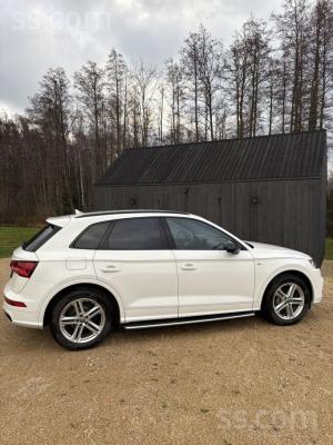 Balts Audi Q5 2018 Rīga, ar dzinēja tilpumu 2.00 L un nobraukumu 129 tūkst. km par 23900 €, foto 4 vietnē AUTOMOTO.COM.LV