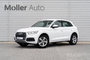 Белый Ауди Ку 5 2018 в Рига, объемом двигателя 2.00 л и пробегом 73 тыс. км за 28450 €, фото  на AUTOMOTO.COM.LV