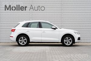 White Audi Q5 2018 in Riga, with an engine capacity of 2.00 L and mileage of 73 thousand km for 28450 €, photo 6 on AUTOMOTO.COM.LV