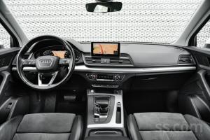 White Audi Q5 2018 in Riga, with an engine capacity of 2.00 L and mileage of 73 thousand km for 28450 €, photo 7 on AUTOMOTO.COM.LV