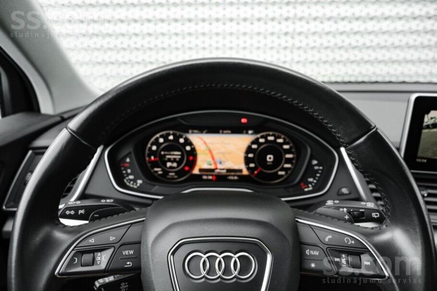 White Audi Q5 2018 in Riga, with an engine capacity of 2.00 L and mileage of 73 thousand km for 28450 €, photo 12 on AUTOMOTO.COM.LV