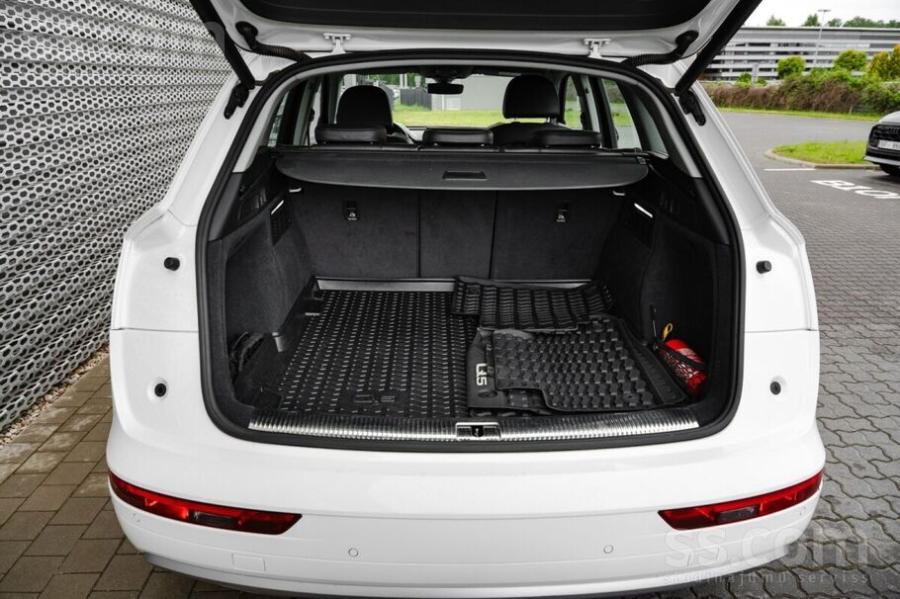 White Audi Q5 2018 in Riga, with an engine capacity of 2.00 L and mileage of 73 thousand km for 28450 €, photo 27 on AUTOMOTO.COM.LV