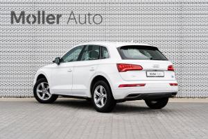 White Audi Q5 2018 in Marupe, with an engine capacity of 2.00 L and mileage of 73 thousand km for 28450 €, photo 4 on AUTOMOTO.COM.LV