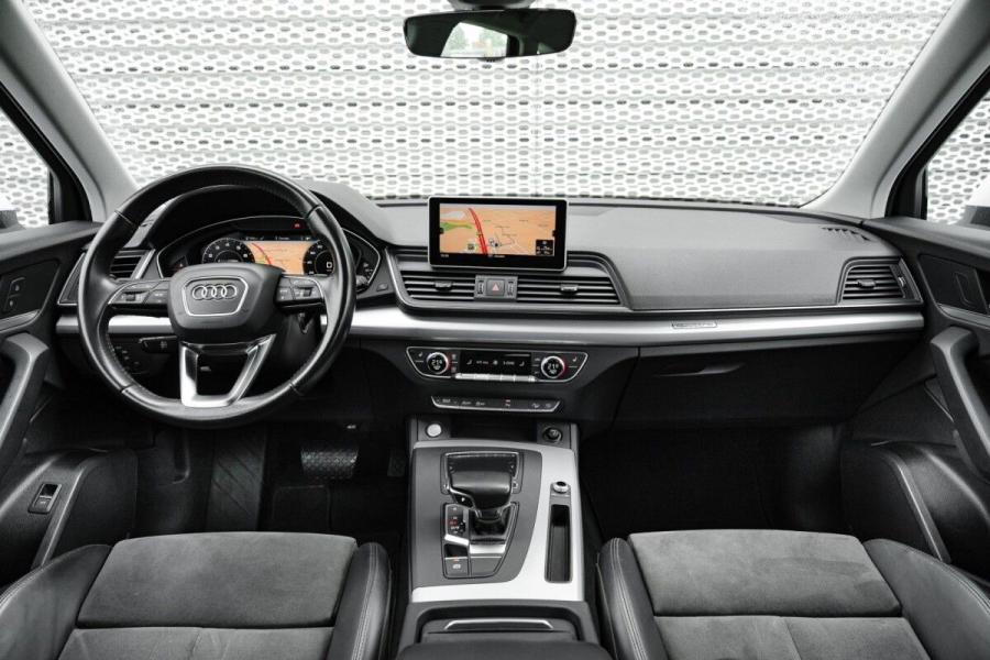 White Audi Q5 2018 in Marupe, with an engine capacity of 2.00 L and mileage of 73 thousand km for 28450 €, photo 7 on AUTOMOTO.COM.LV