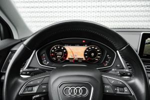 White Audi Q5 2018 in Marupe, with an engine capacity of 2.00 L and mileage of 73 thousand km for 28450 €, photo 12 on AUTOMOTO.COM.LV