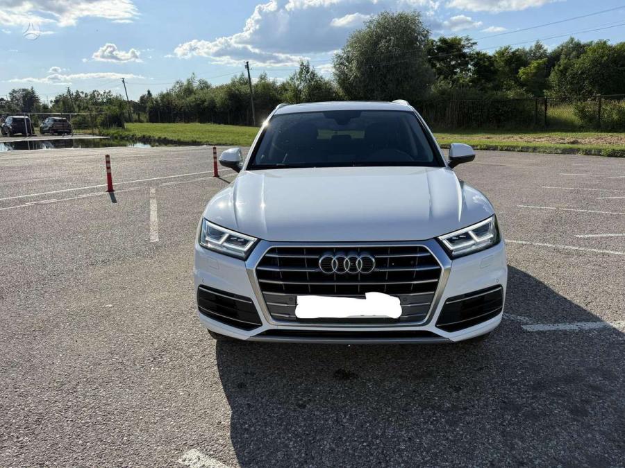 Balts Audi Q5 2018 Kauņa, ar dzinēja tilpumu 1.98 L un nobraukumu 86 tūkst. km par 1 €, foto 9 vietnē AUTOMOTO.COM.LV