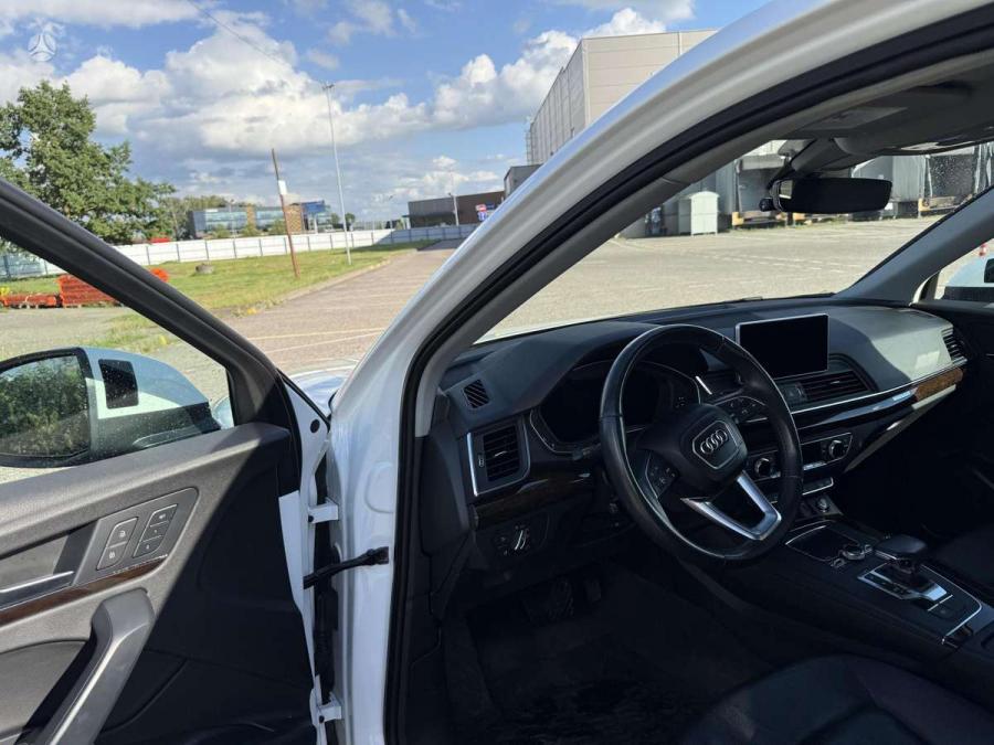 Balts Audi Q5 2018 Kauņa, ar dzinēja tilpumu 1.98 L un nobraukumu 86 tūkst. km par 1 €, foto 13 vietnē AUTOMOTO.COM.LV